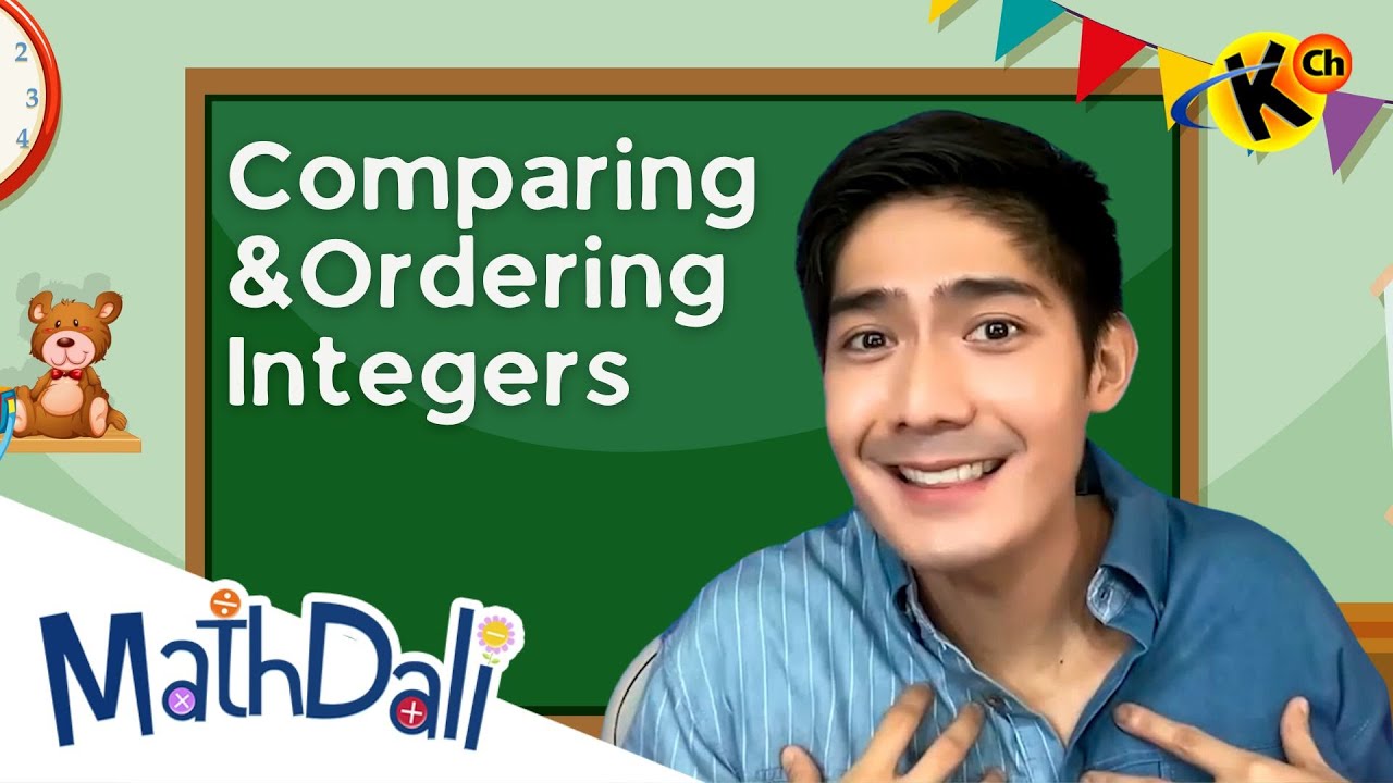 Comparing and Ordering Integers | MathDali - YouTube