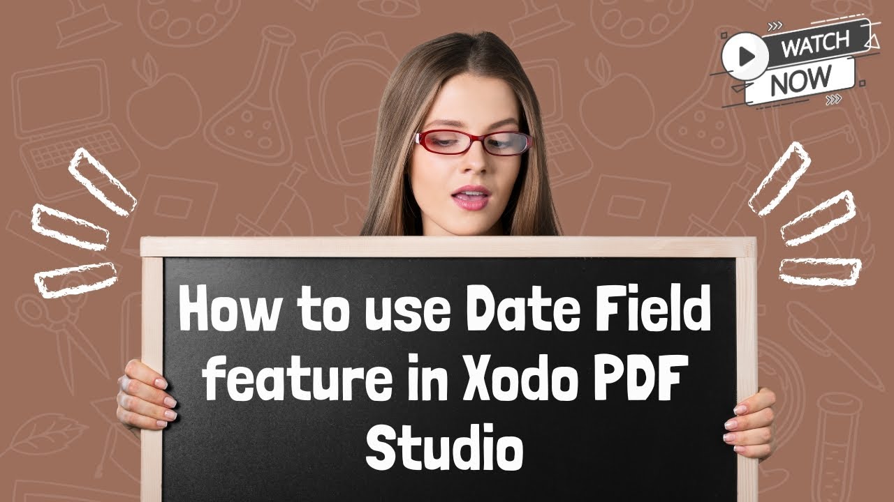 How to Use the Date Field Feature in Xodo PDF Studio | ICONS Infocom ...
