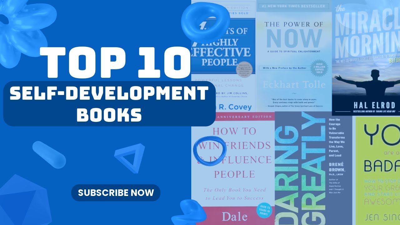 Top 10 Self-Development Books | MAD RANKING - YouTube
