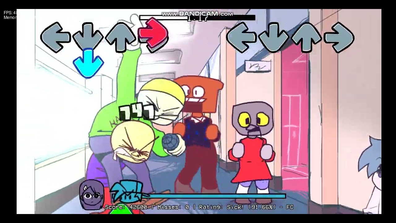 Garrett over Nagatoro - Friday Night Funkin' Dave and Bambi Golden ...