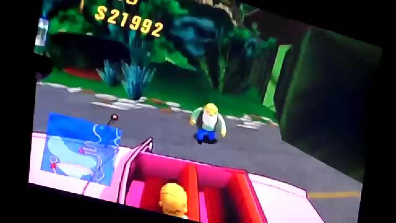 The Simpsons Road Rage Homer on Springfield Dams [Let's play version ...
