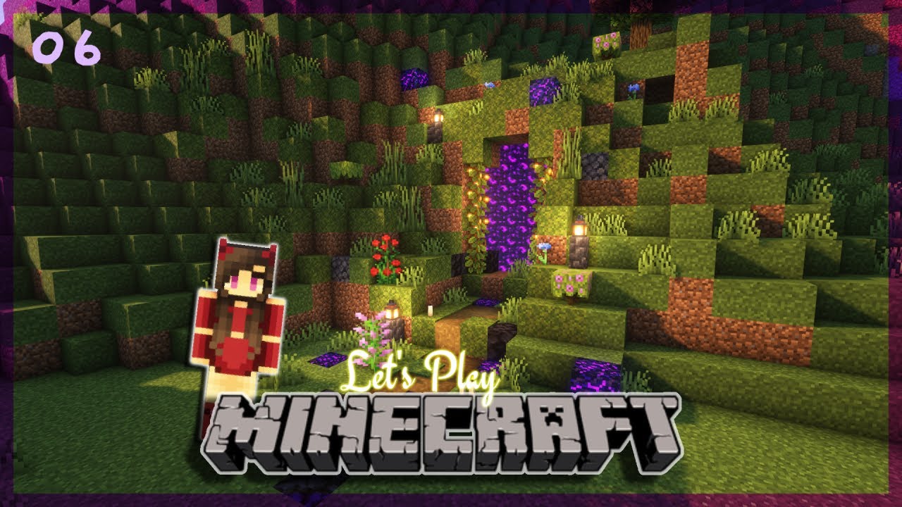 fairytale-like nether portal build! | Minecraft 1.19 Let's Play - 06 ...