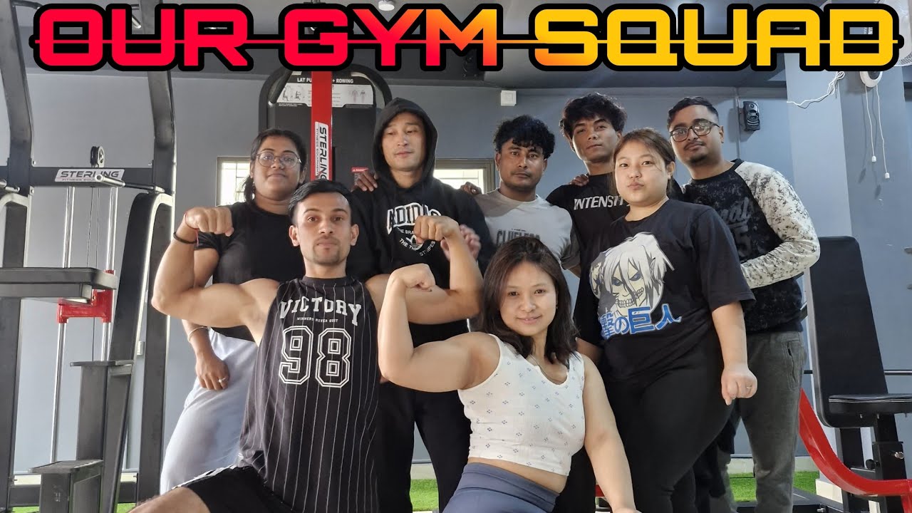OUR GYM SQUAD 💪|| #gym #motivation #fitness #workout - YouTube