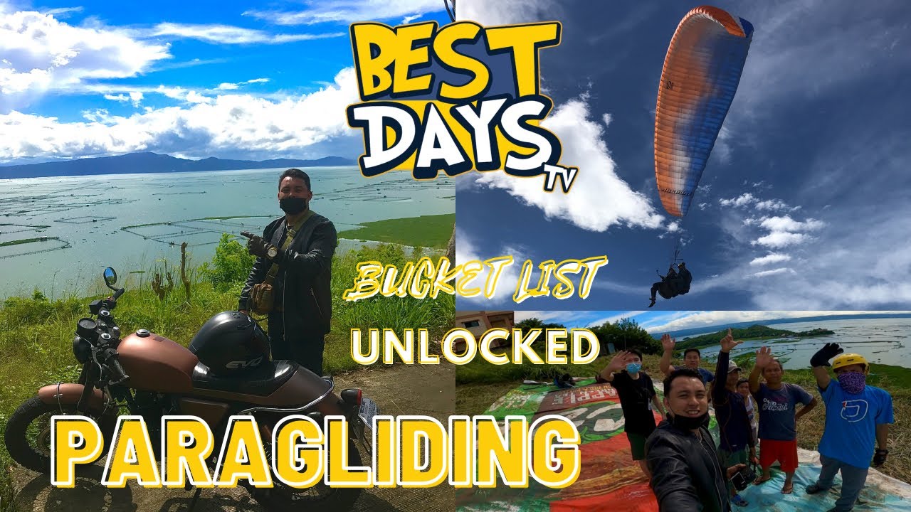 Paragliding sa Binangonan, Rizal "Solo Flight" BestDaysExplore - YouTube