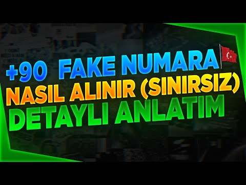 +90 FAKE NUMARA | NASIL ALINIR | ÜCRETSİZ | SINIRSIZ NO 2023