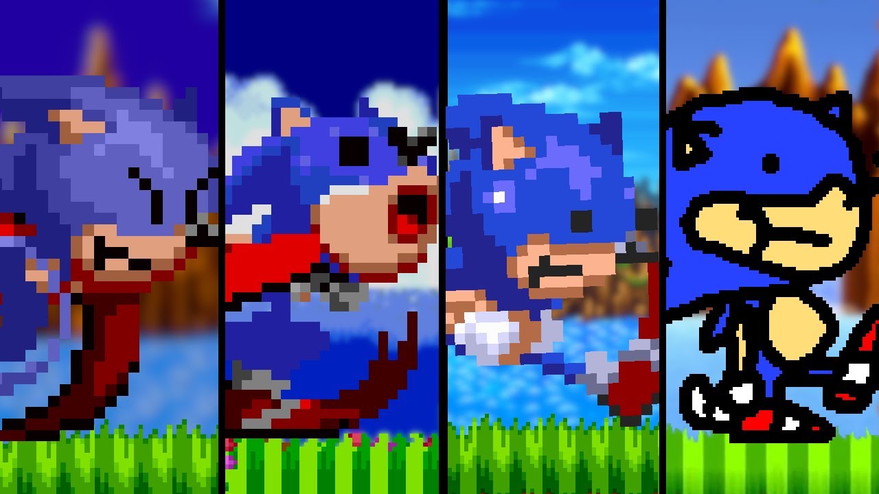 Evolution of Sunky VS Sonic - YouTube