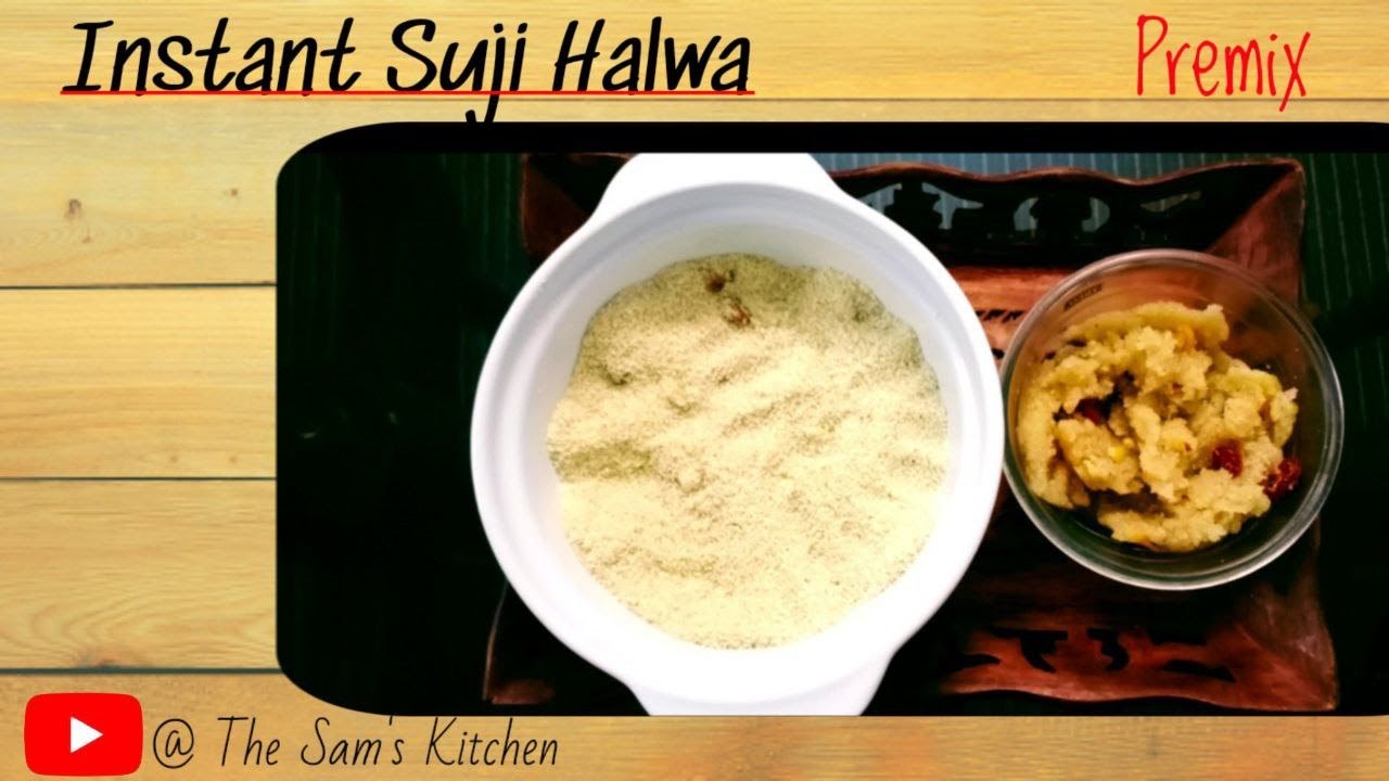 Instant Halwa Premix || Instant Suji Halwa Mix || Prepare halwa in 5 ...