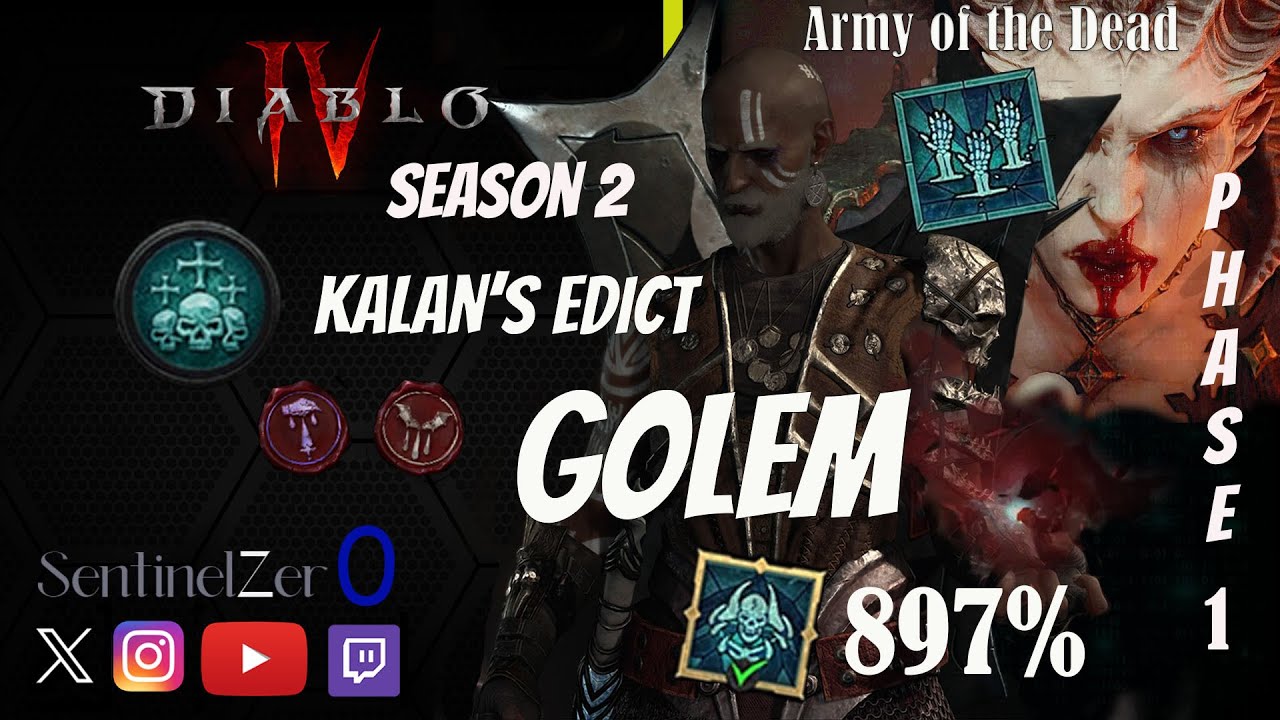Necromancer (Kalan's Edict) - Uber Lilith Phase 1 - YouTube