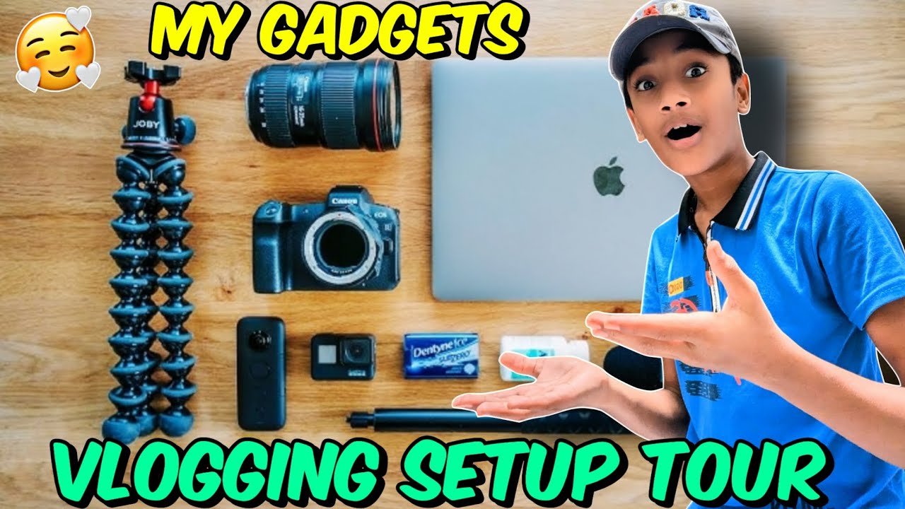 My Vlogging Setup Tour 🤩|| My Gadgets Reveal ☺️ - YouTube