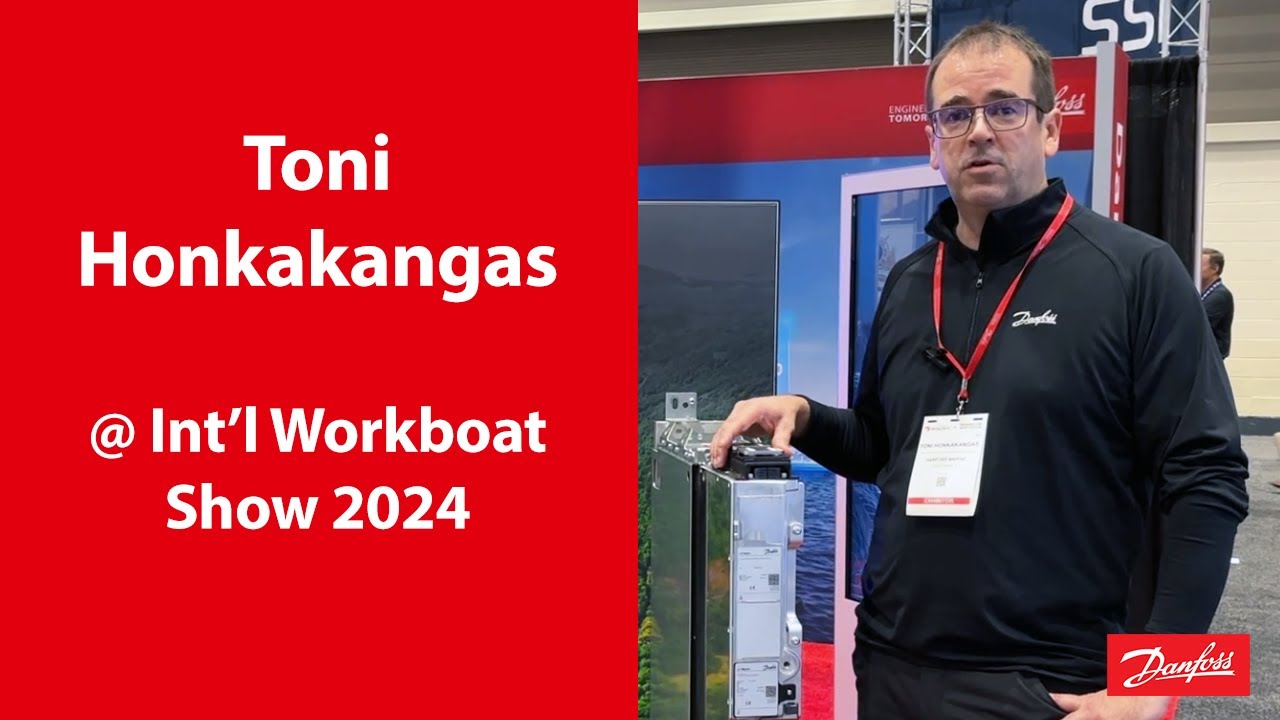 Danfoss iC7 Liquid Cooled System Modules: WorkBoat 2024 - YouTube