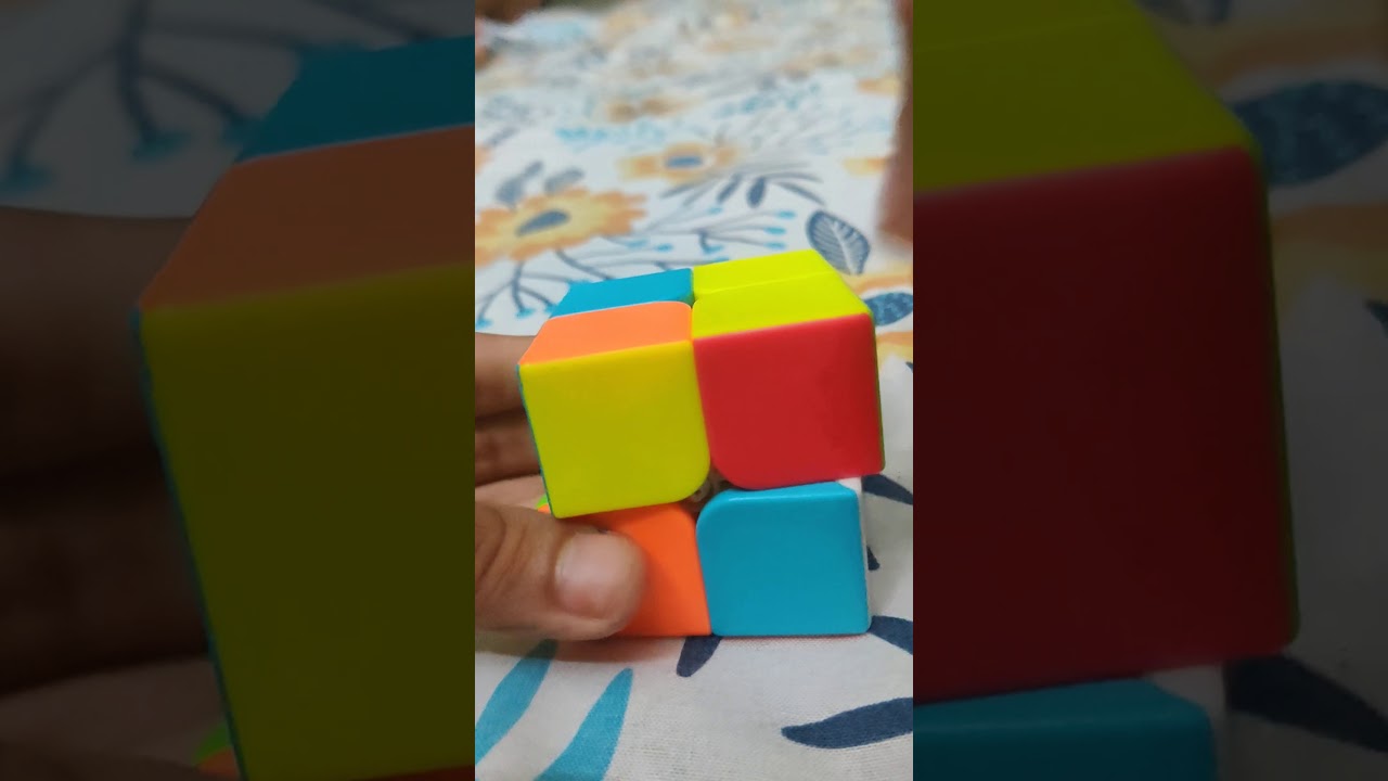 How to solve the 2nd layer of 2 by 2 Rubik's cube ( part 2) - YouTube