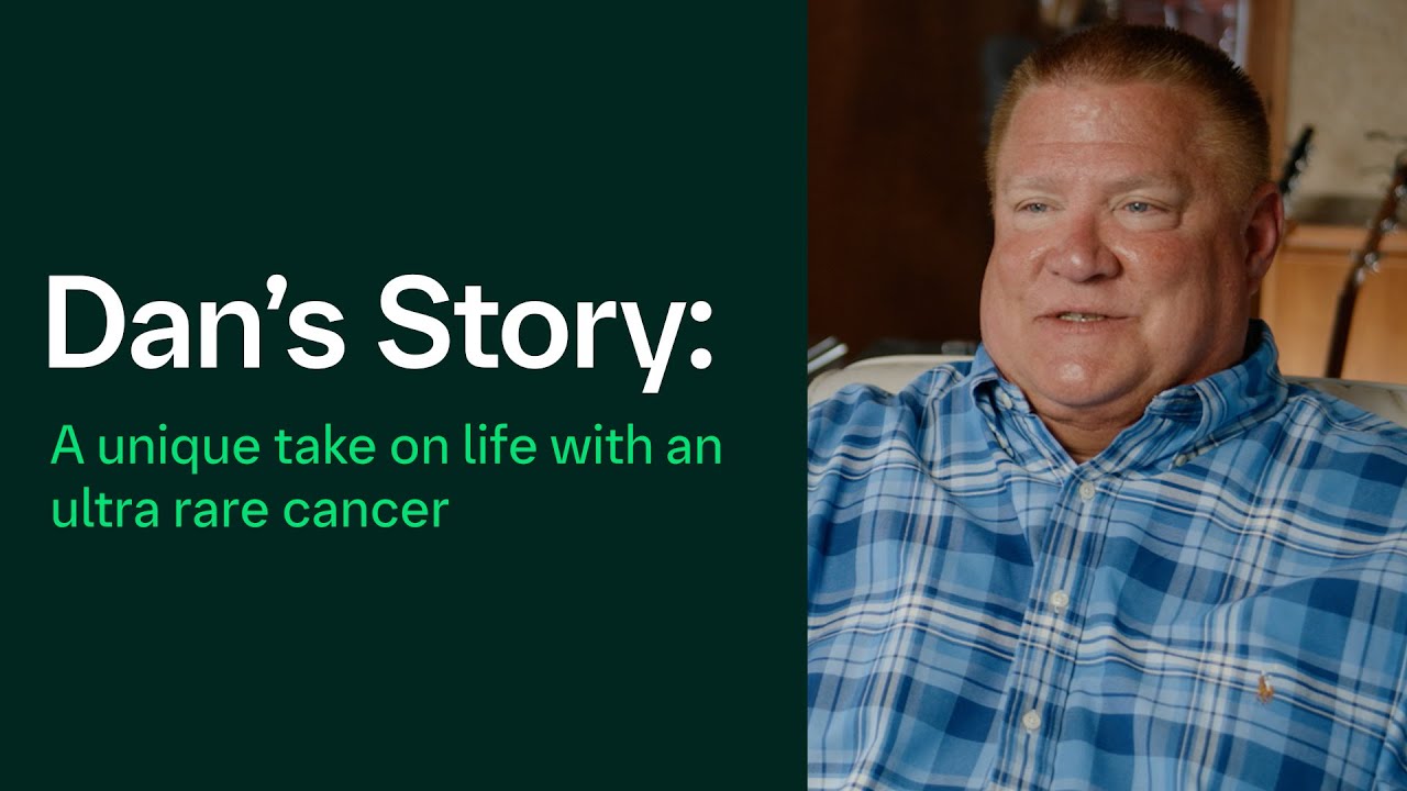 Dan's Story: Life with cancer (DDLPS) - YouTube