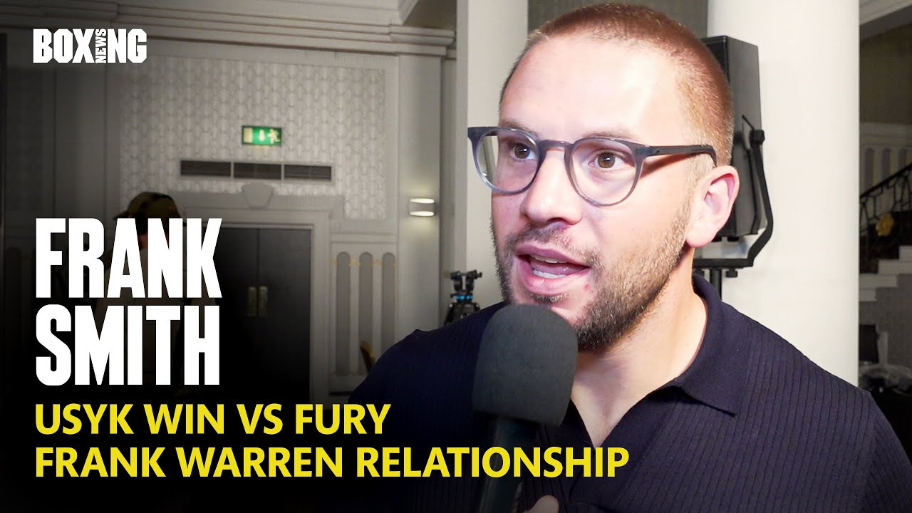 Frank Smith On Usyk Win vs Fury & Frank Warren Relationship - YouTube