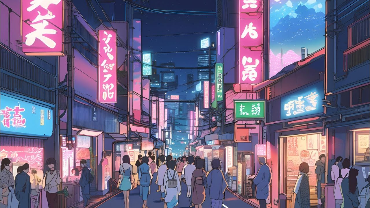 A Funky Lo Fi Night 🌙🎼 Good Vibes for your Funky Lo-Fi Night, cool ...