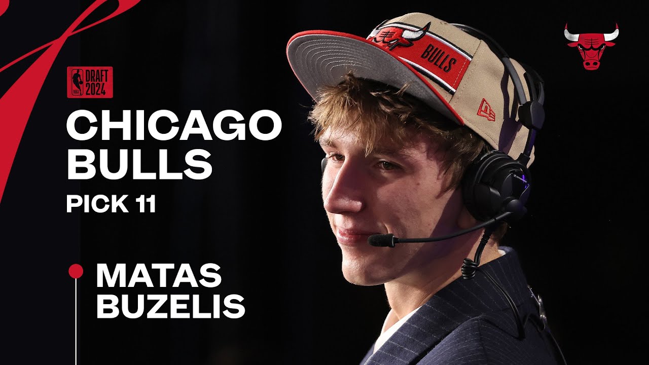 Welcome home Chicago's own, Matas Buzelis! | Chicago Bulls NBA Draft ...