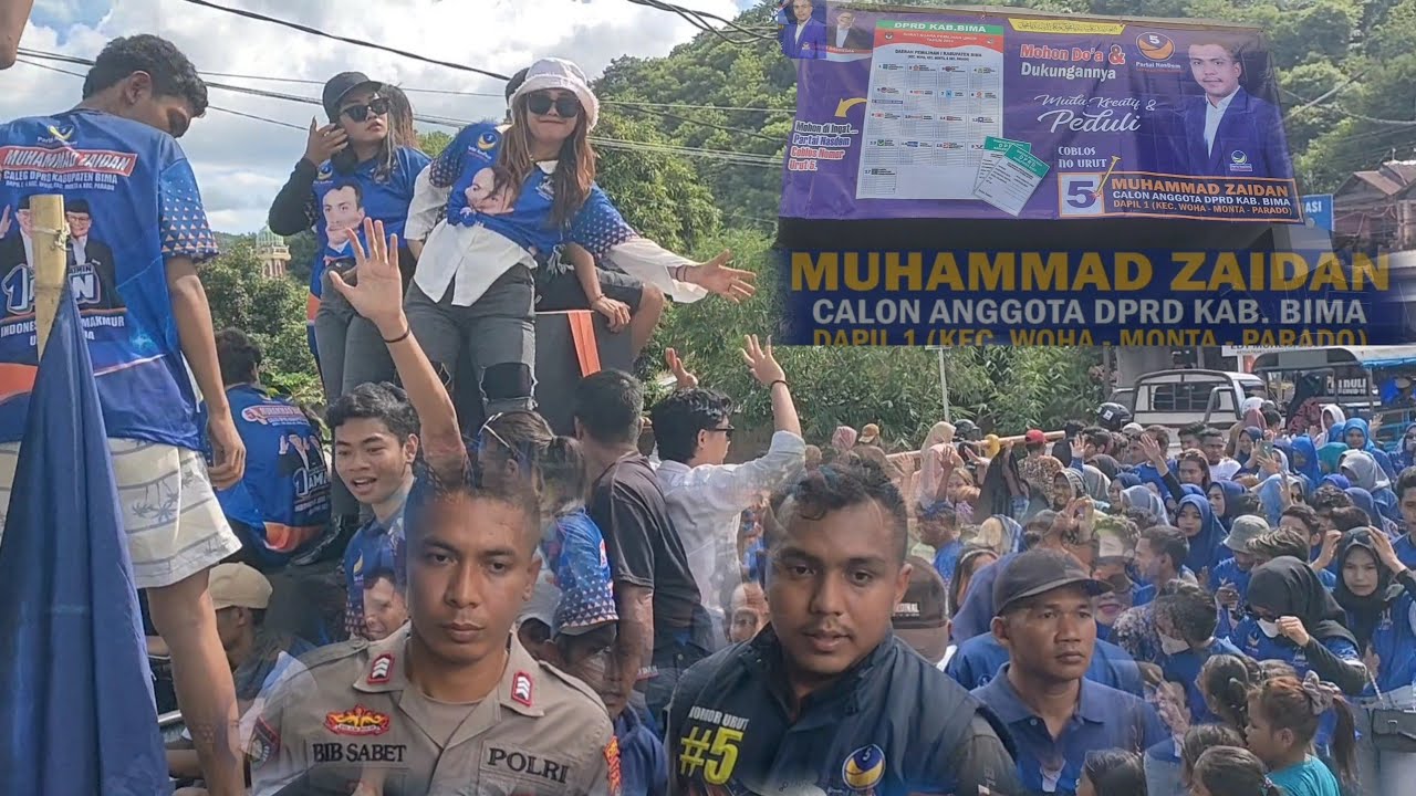 KONFOI (KANPANYE) MUHAMMAD ZAIDAN - calon Anggota DPRD KAB.BIMA DAPIL 1 ...
