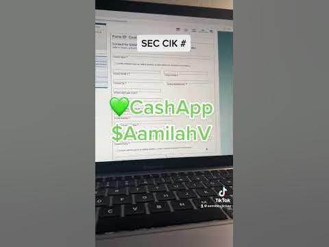 SEC.Gov How to get a CIK number & set up an account at the Securities ...