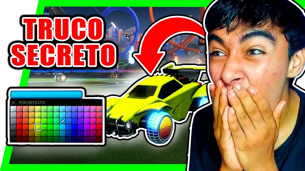 Cómo CAMBIAR el COLOR de EQUIPO en Rocket League - YouTube