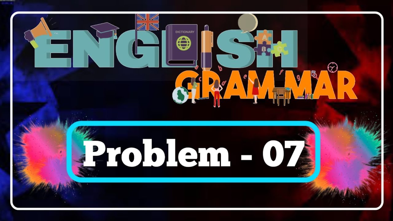 English grammar problem solving । English grammar problem । sentence ...