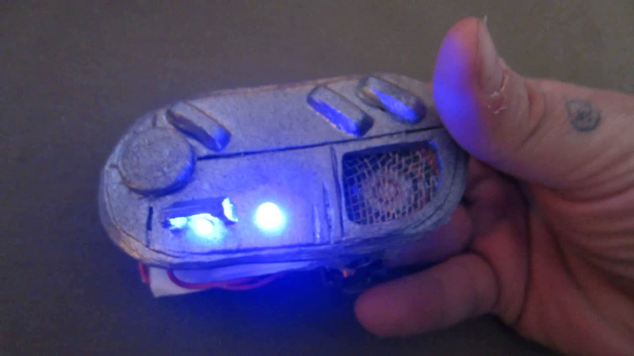Custom Doctor Who Vortex Manipulator - YouTube