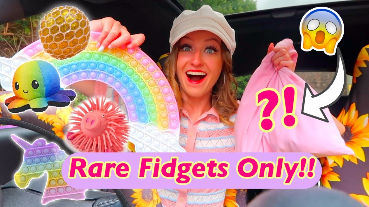 Shopping For RARE Fidgets ONLY Challenge!!😱 *WE HIT THE JACKPOT*😍 - YouTube
