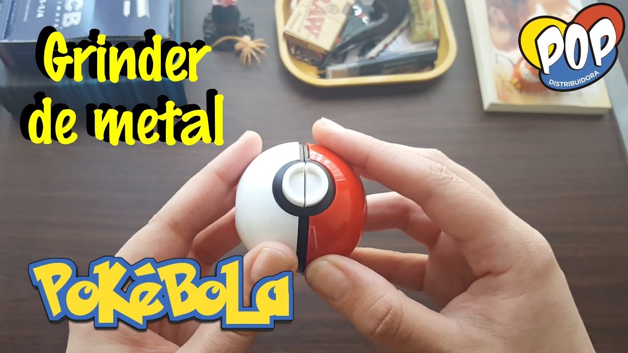 Grinder metálico de Pokemon (modelo Pokebola) - YouTube