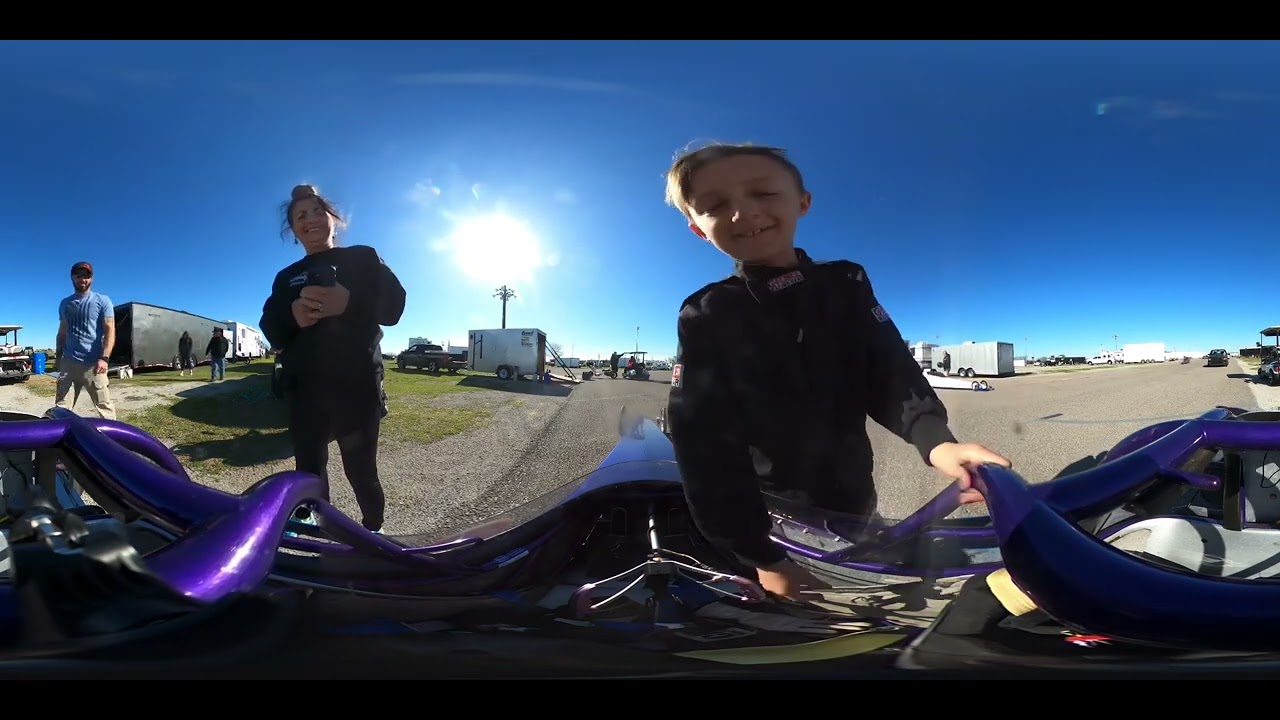 Exciting things happen after a race when Kash reaches his pit - YouTube