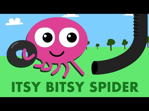 Itsy Bitsy Spider | Children's Nursery Rhyme | The Nursery Channel