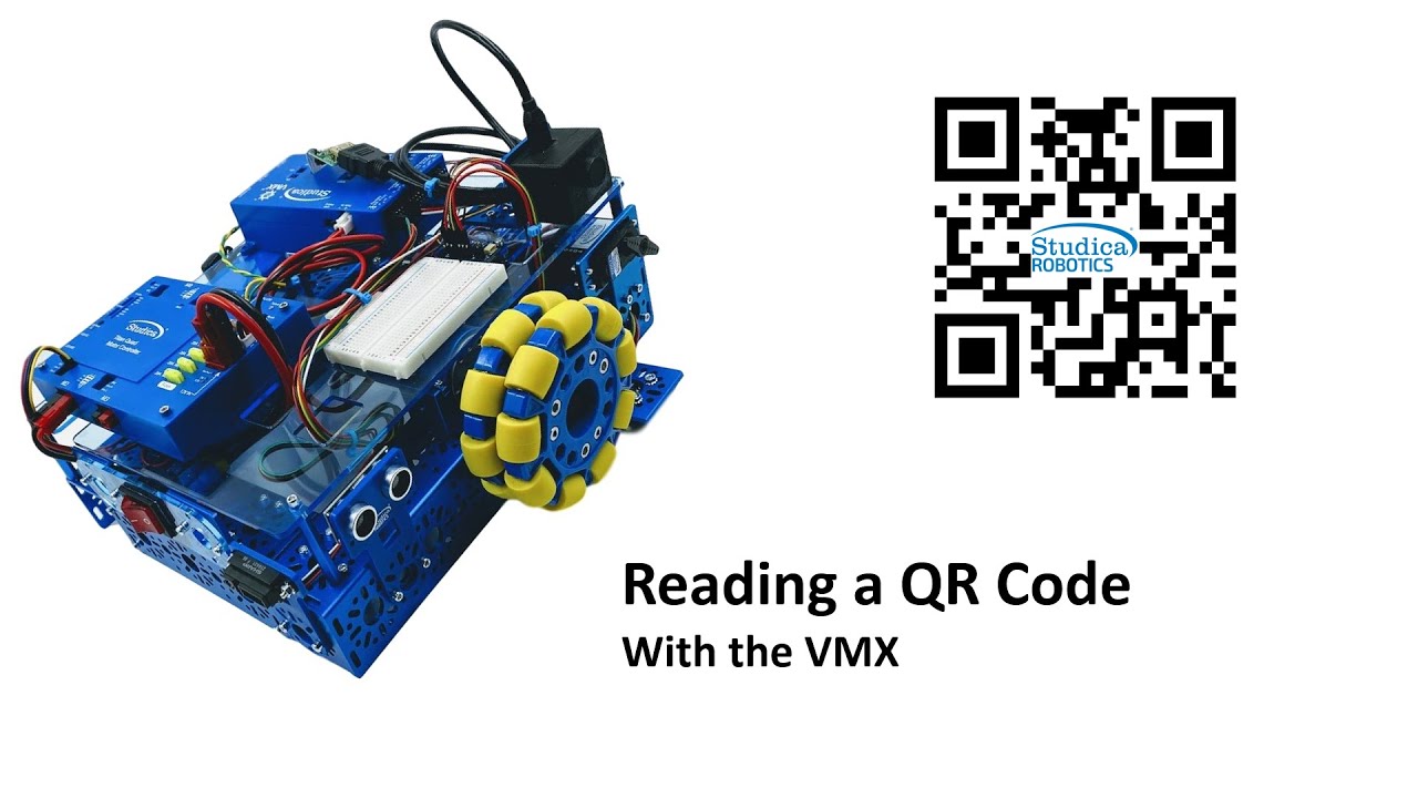 Creating the readBarcode.py on the VMX - YouTube