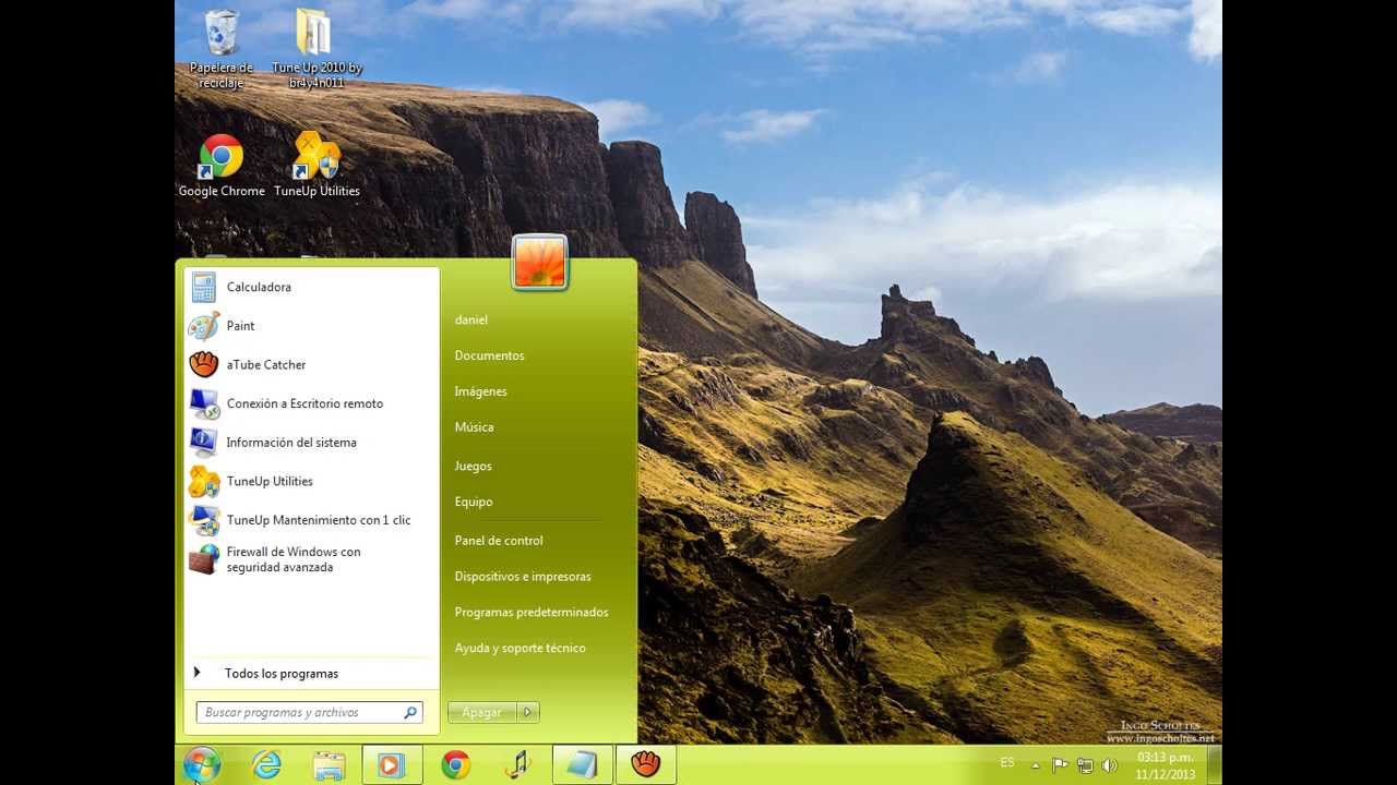 windows 7 en un pc de 512 mb de ram - YouTube