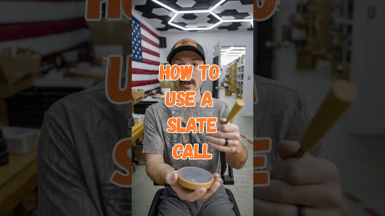 how to use a slate turkey call! - YouTube