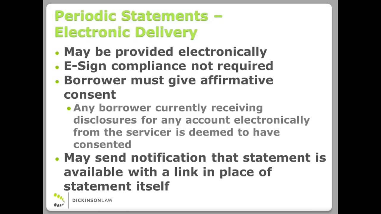 Mortgage Periodic Statements - YouTube