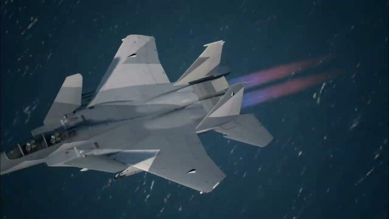 EXPERIMENTAL/ADVANCED F-15 EAGLE - Canards - Thrust Vectoring -- ACE COMBAT 7 - YouTube