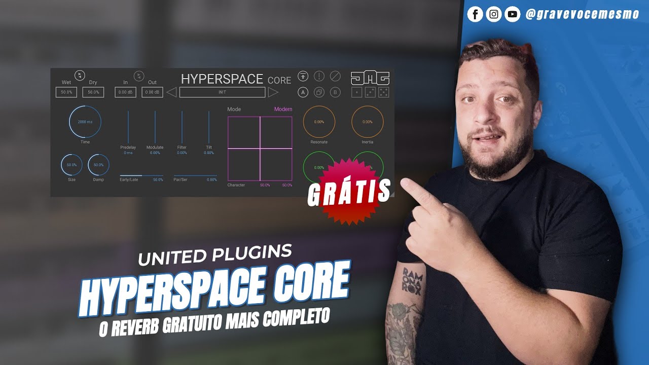 United Plugins Hyperspace Core - O Melhor e mais completo Reverb ...