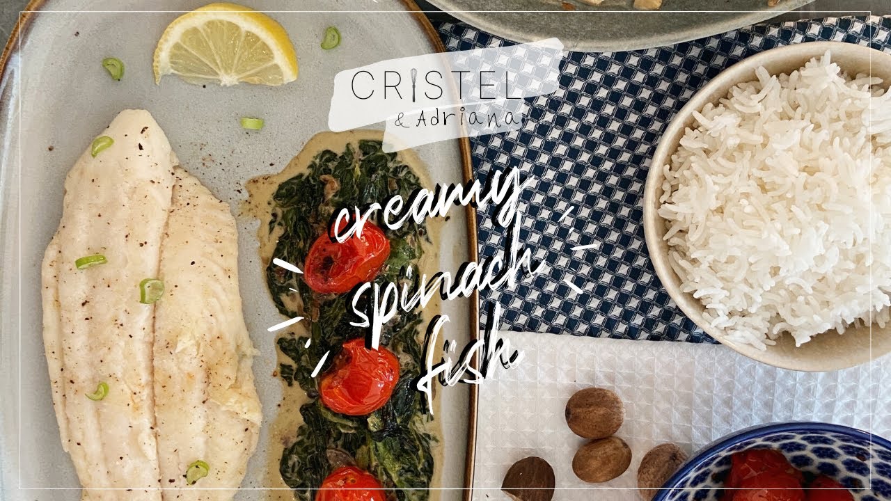 Creamy Spinach Fish - YouTube