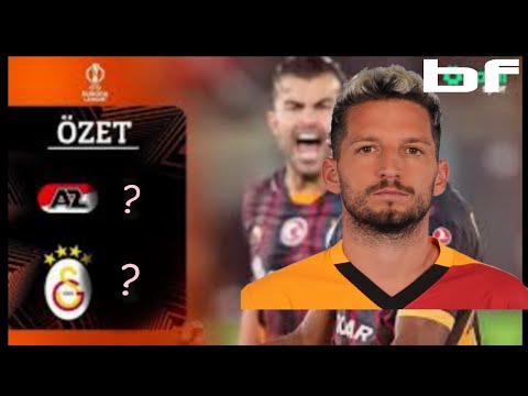 AZ Alkmaar-Galatasaray Geniş Özet(E football 2025)