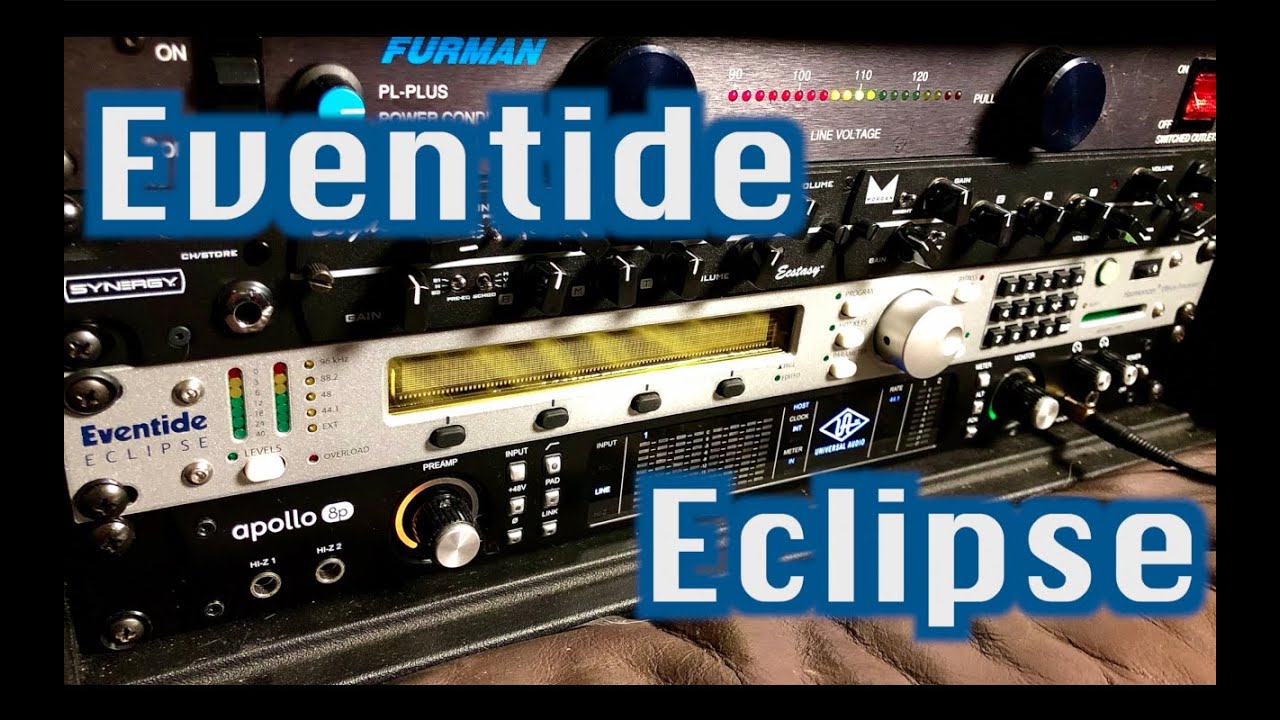 Eventide Eclipse part 1 : mid gain Strat tone verbs - YouTube