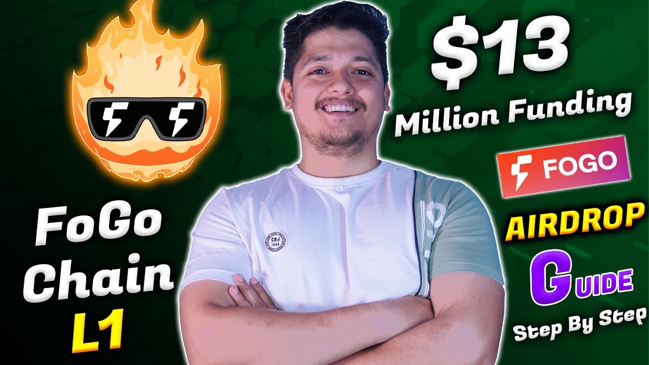 FoGo Airdrop 😍 | FoGo Chain L1 Airdrop Guide & Steps 2025 - $13 Million ...