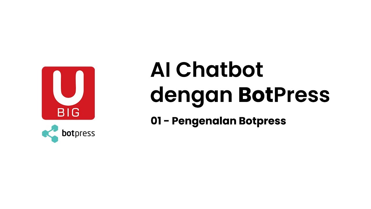 01 - Pengenalan Botpress - YouTube