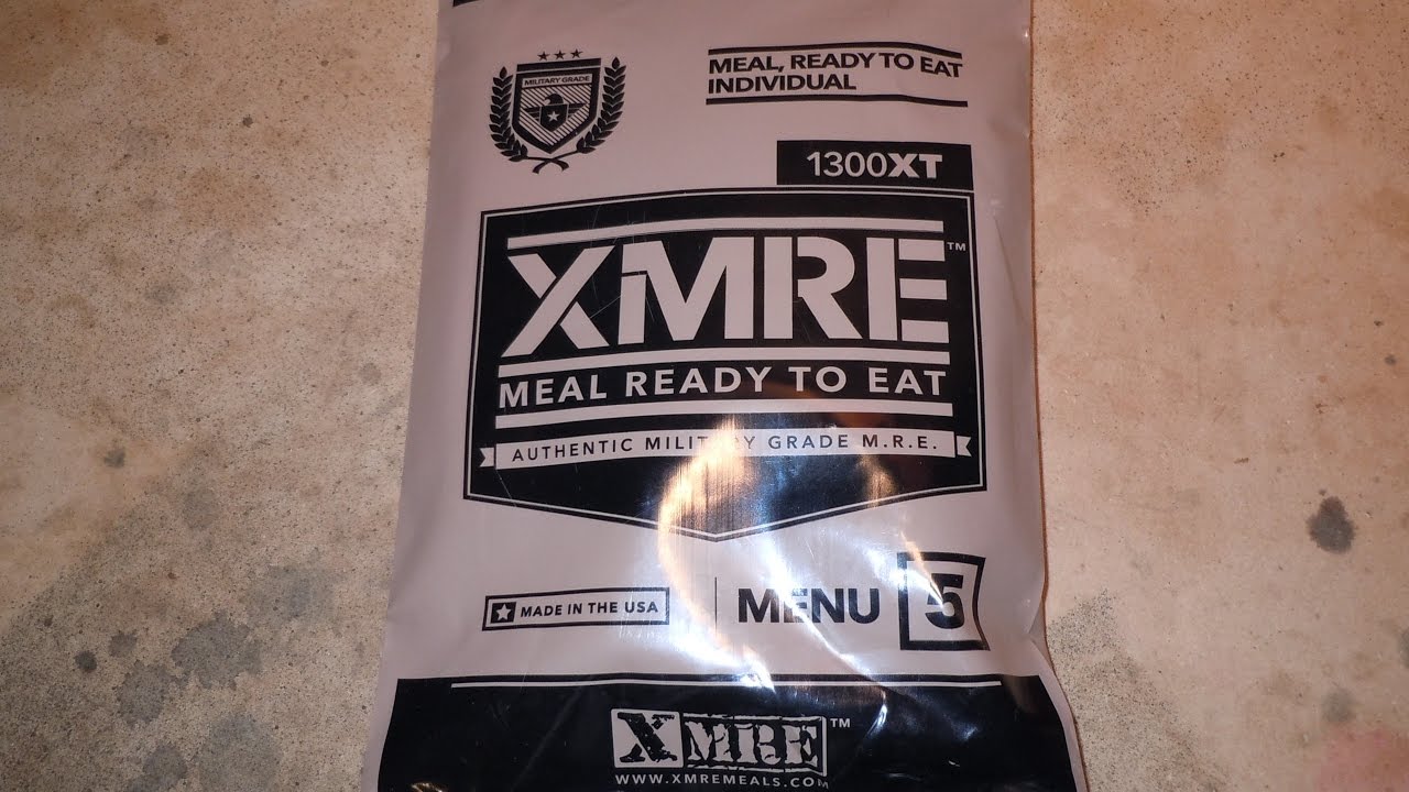 MRE Review - XMRE Menu No 5 - BBQ Pork Rib - YouTube