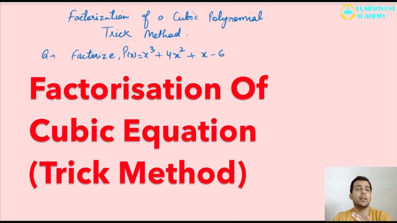 Long Division Of Polynomials (Trick Method) - YouTube