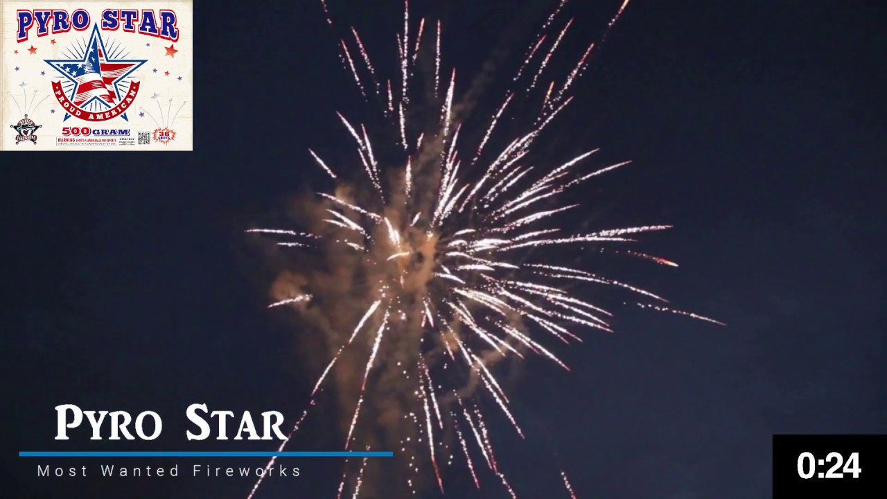 Pyro Star Most Wanted Fireworks - YouTube