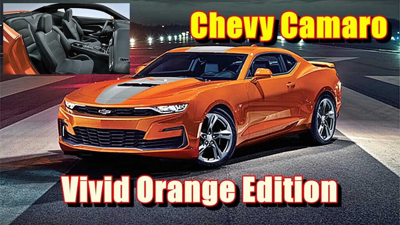 LOOK GREAT - Japan’s Chevy Camaro Vivid Orange Edition Is Big On Color ...