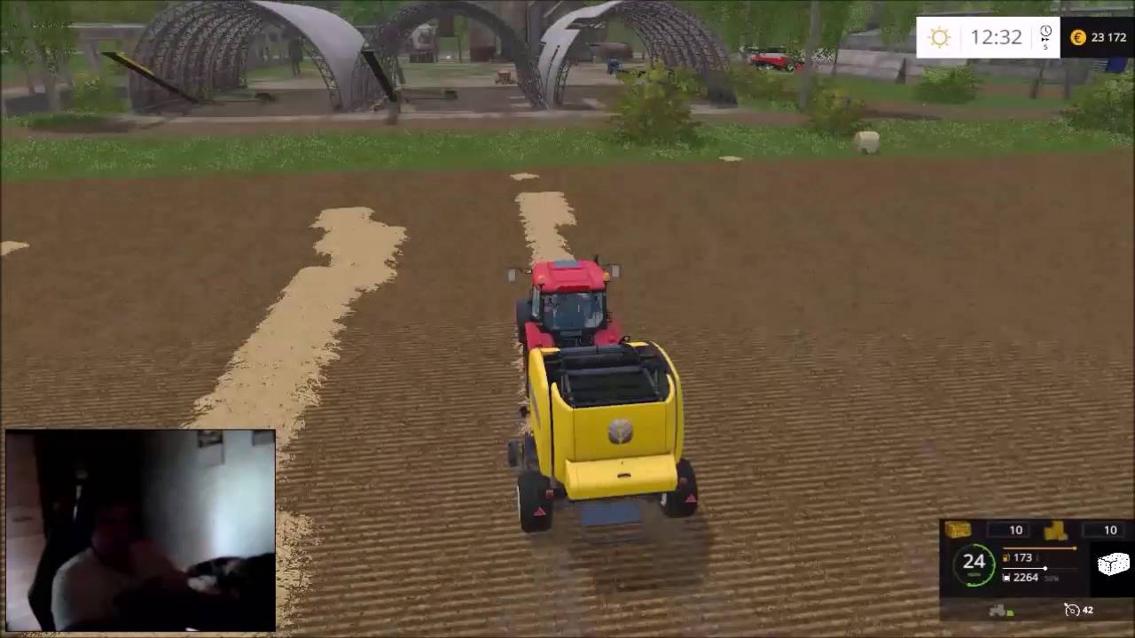 Farming simulator #9 zbiór słomy na sosnowce - YouTube