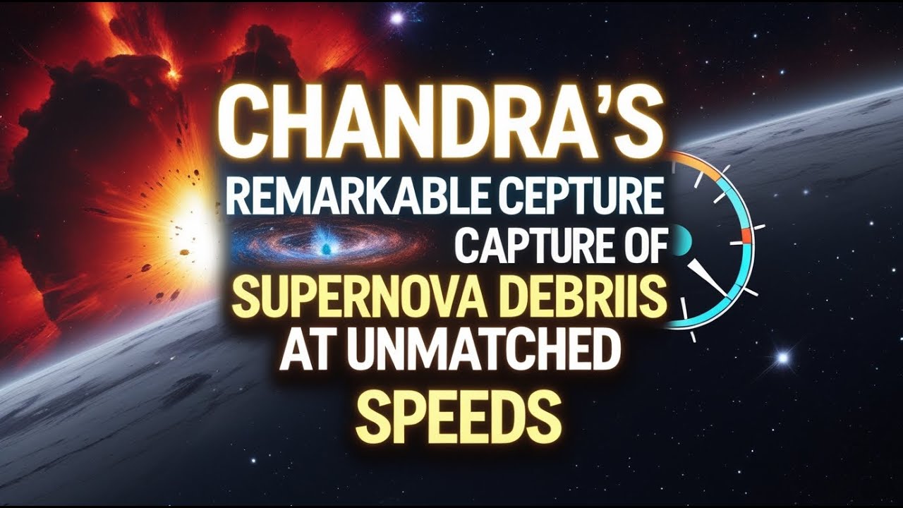 Chandra's Remarkable Capture of Supernova Debris at Unmatched Speeds ...