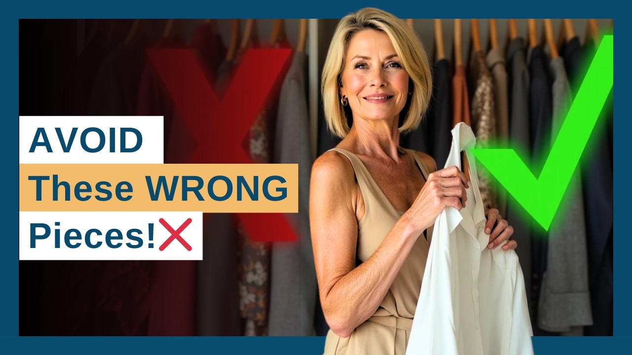 STOP These 6 Wardrobe MISTAKES After 50! - YouTube