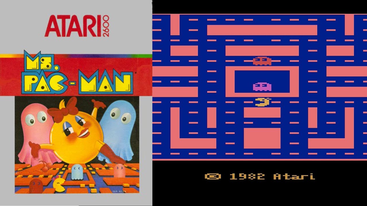 Ms. Pac-Man Atari 2600 [HD] - YouTube