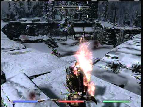 Skyrim Dark Elf Walkthrough Part 89 *Civil War Quest* "The Battle for ...