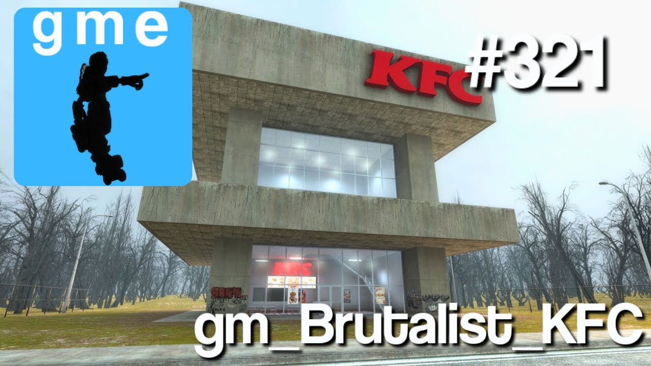 Finger Lickin Good - gm_Brutalist_KFC - Garry's Mod VR Exploring - YouTube