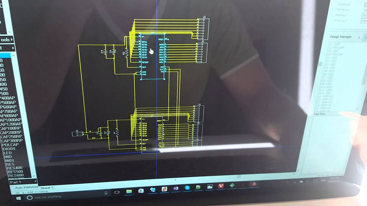 Boeing 737 Comm Panel Circuit Design - YouTube